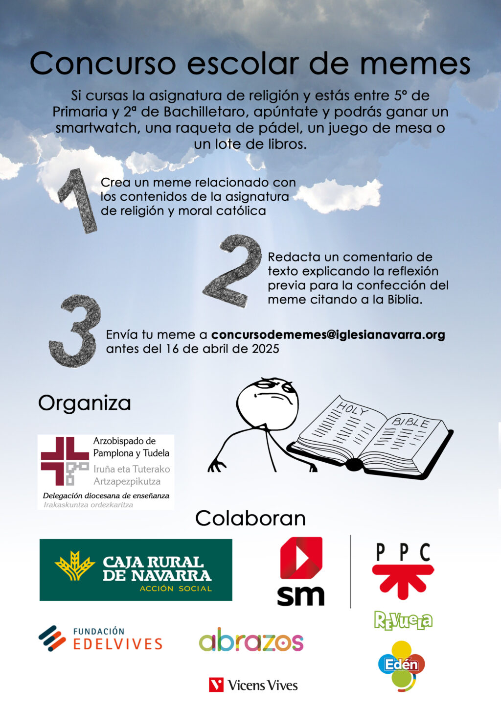 Concurso escolar de memes – Delegación de Enseñanza. Arzobispado de ...