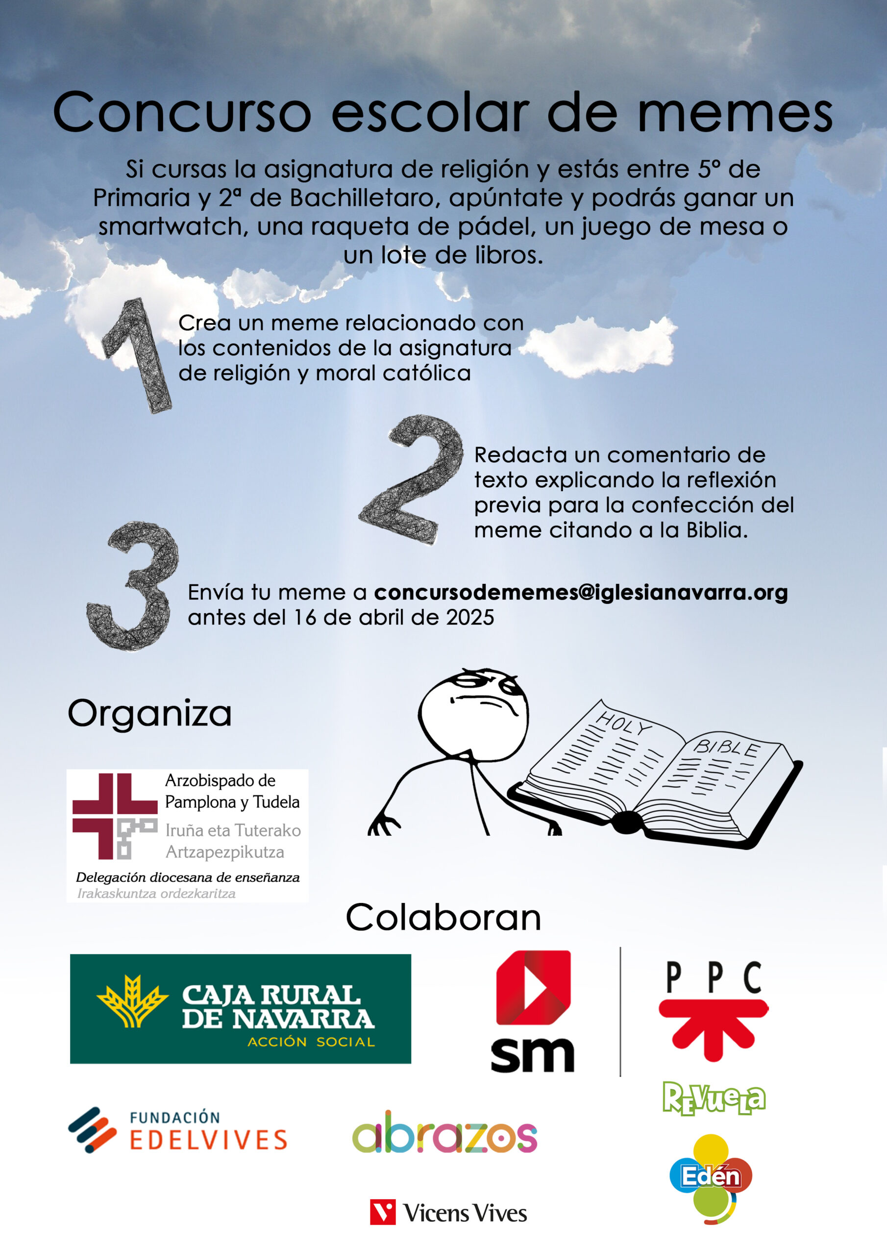 Concurso escolar de memes – Delegación de Enseñanza. Arzobispado de ...